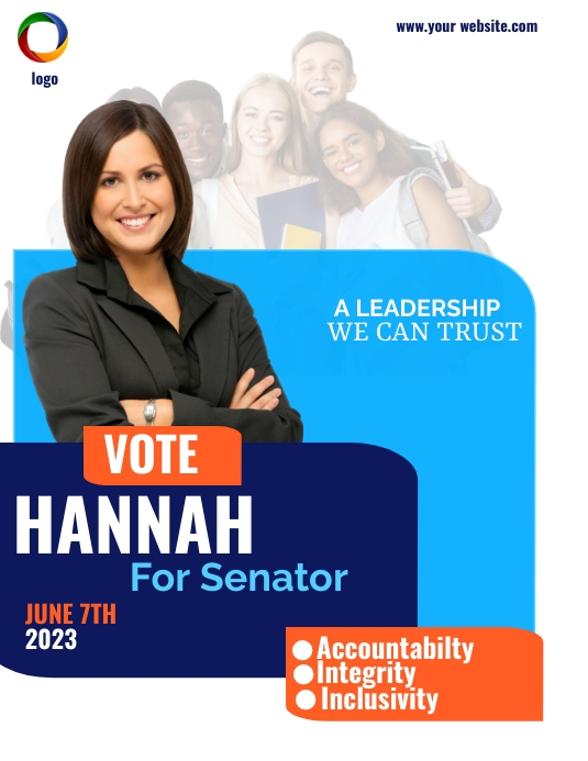 CAMPAIGN POSTER Template | PosterMyWall