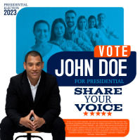 campaign poster Template | PosterMyWall