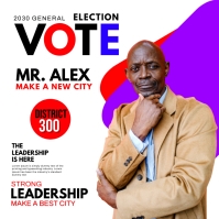 campaign poster Template | PosterMyWall