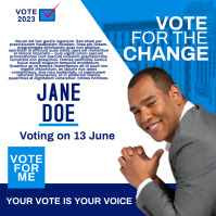 campaign poster Template | PosterMyWall