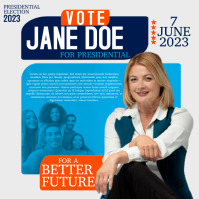 campaign poster Template | PosterMyWall