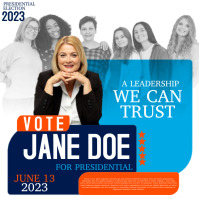 campaign poster Template | PosterMyWall