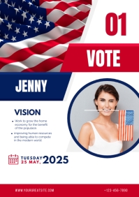 Campaign Poster Template | PosterMyWall