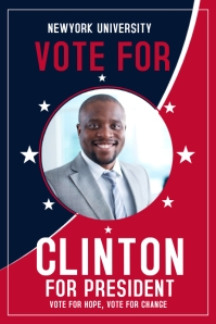 Secretary Campaign Poster Template | PosterMyWall