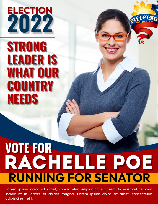 Campaign Poster - Election Day Template | PosterMyWall