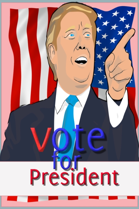 campaign poster for candidate Template | PosterMyWall
