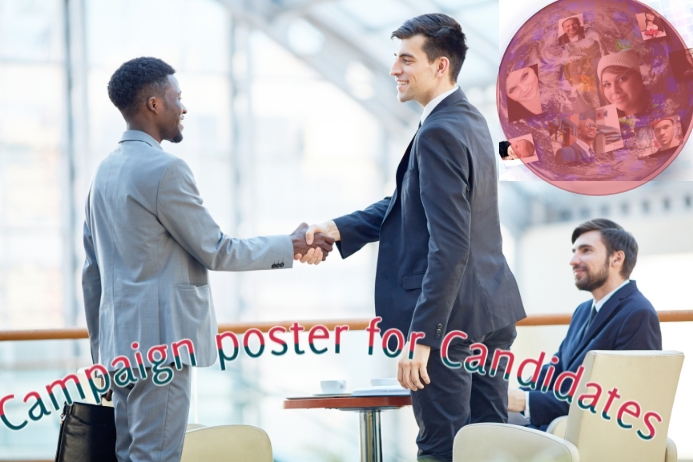 Campaign poster for Candidates Template | PosterMyWall
