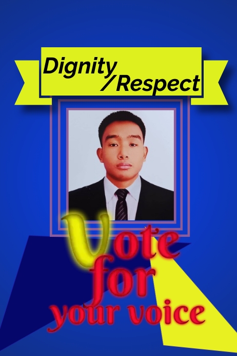 campaign poster for school level compitition Template | PosterMyWall