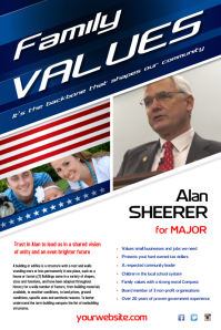 politics campaign Template | PosterMyWall