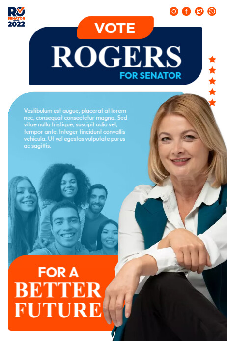 Campaign Poster Template | PosterMyWall