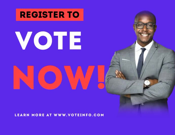 Campaign Poster Template | PosterMyWall