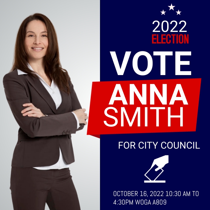 campaign poster template | PosterMyWall