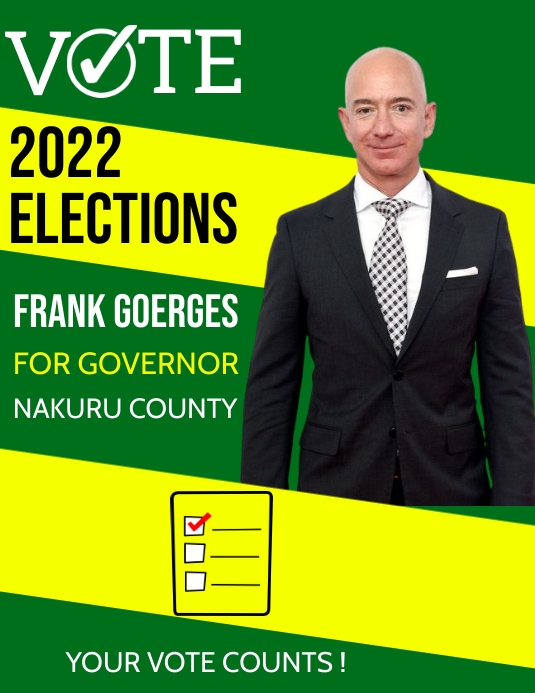 Copy of campaign poster template | PosterMyWall