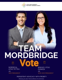Vote For ME poster design Template | PosterMyWall