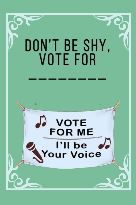Campaign Poster Template | PosterMyWall
