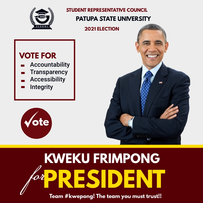 campaign poster template | PosterMyWall