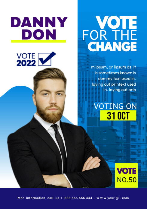 campaign posters ad design flyer Template | PosterMyWall