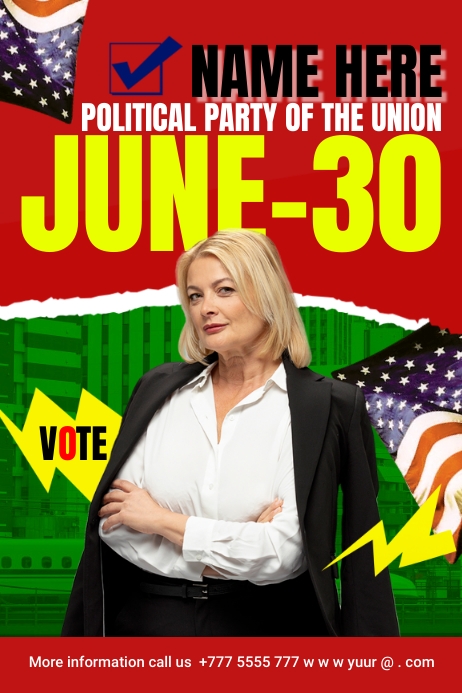 campaign posters ad design flyer Template | PosterMyWall