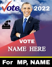 Campaign Posters 2022 Template | PosterMyWall