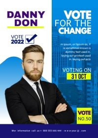 CAMPAIGN POSTER Template | PosterMyWall
