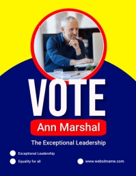 Campaign posters Template | PosterMyWall