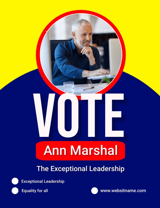 Campaign posters Template | PosterMyWall