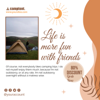 Outdoor Camping Ads Template | PosterMyWall