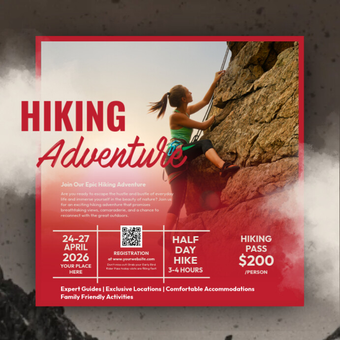Camping Adventure Template | PosterMyWall