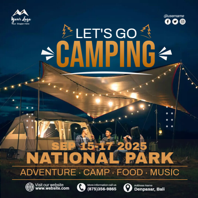 Camping Offer Template | PosterMyWall