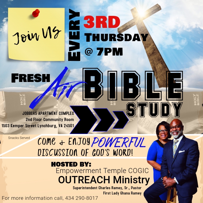 Campus Bible Study social media Template | PosterMyWall