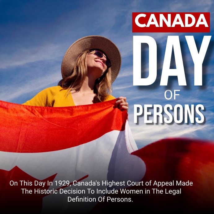 Copy of Canada's Day Of Persons | PosterMyWall