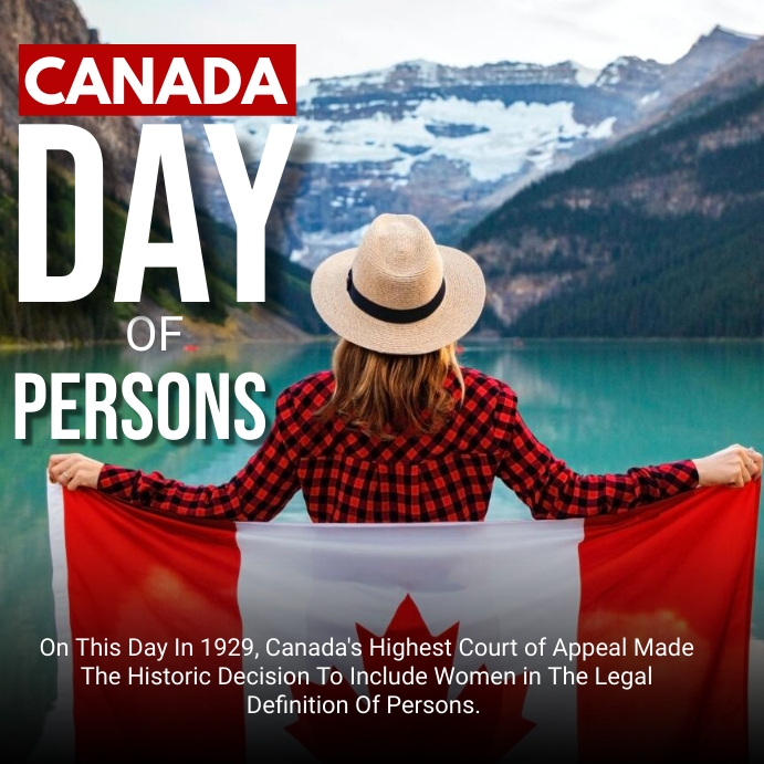 Copy of Canada's Day Of Persons | PosterMyWall