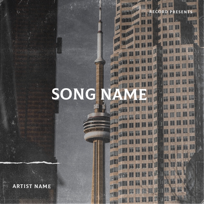 Canada album cover design template | PosterMyWall