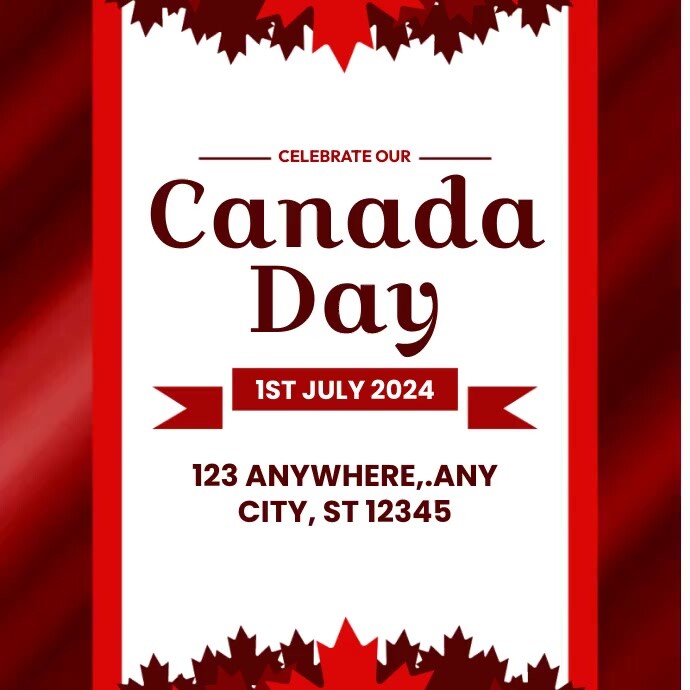 Plantilla de Canada Day Ads | PosterMyWall