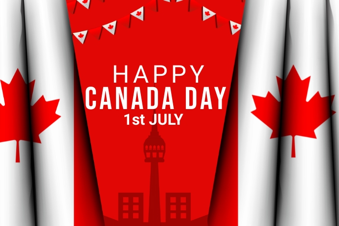 Canada Day Celebration Template | PosterMyWall