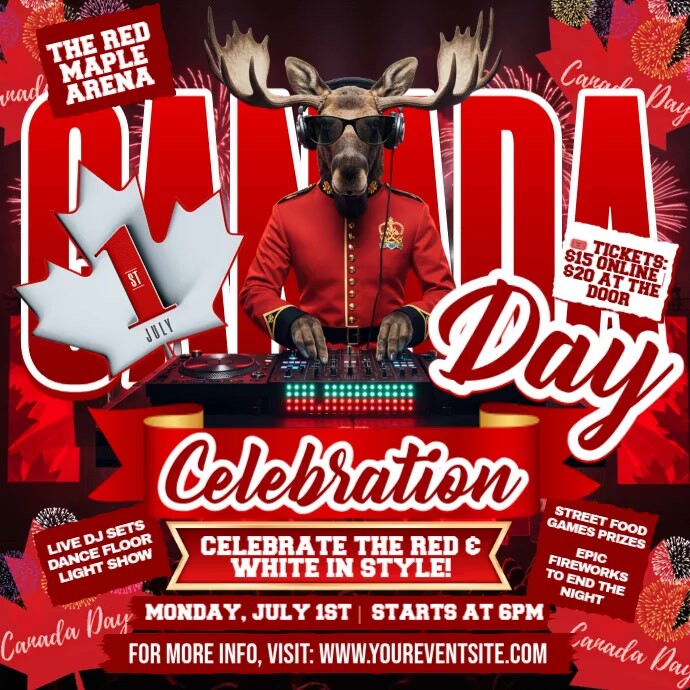 Copy of Canada Day Celebration | PosterMyWall