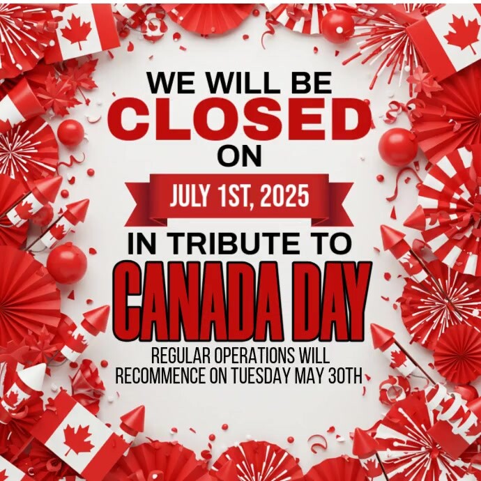 Copy of Canada Day Closed Template | PosterMyWall