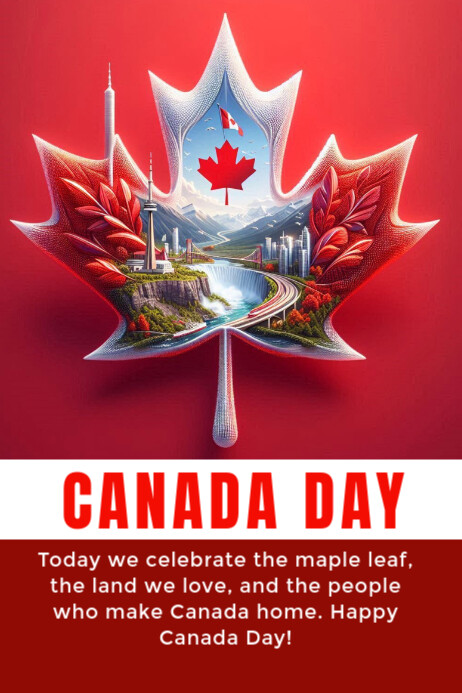 Canada day Template | PosterMyWall