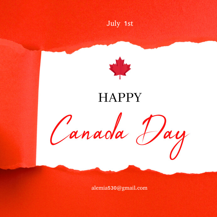 Canada day Template | PosterMyWall