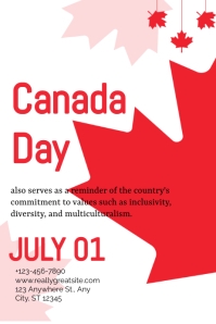 197+ Free Canada Day Poster Templates | PosterMyWall