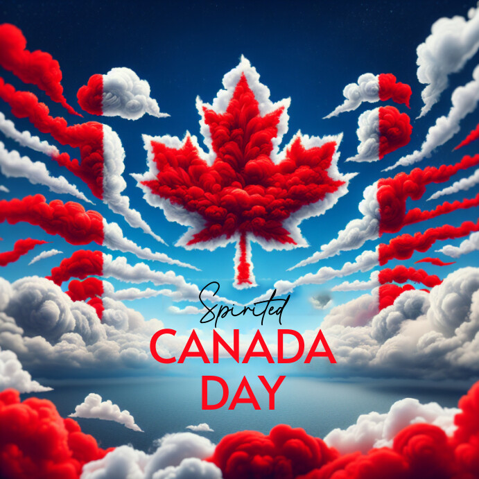 Canada Day Instagram Post Template | PosterMyWall