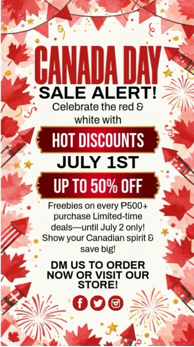 Canada Day Sale Template | PosterMyWall