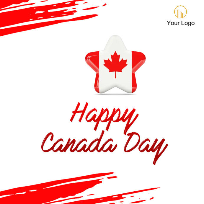 Canada day social media post Template | PosterMyWall