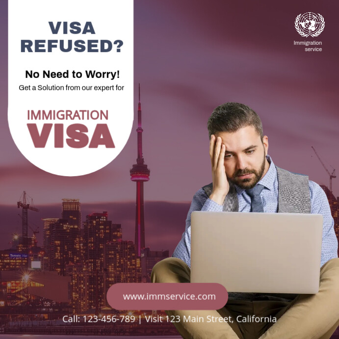 Canada generic immigration Instagram post Template | PosterMyWall