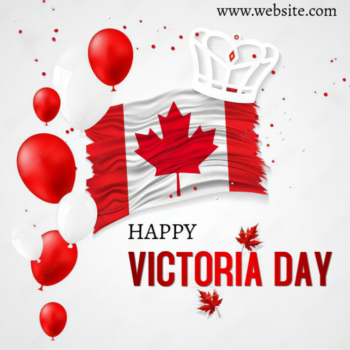Canada Victoria Day Design Template | PosterMyWall