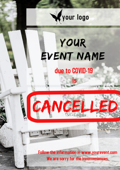 Cancelled_4 Template | PosterMyWall