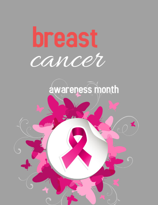 Copy of cancer awareness flyer | PosterMyWall