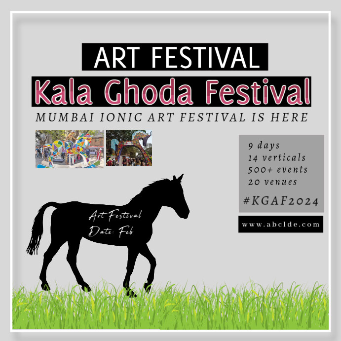 Kala Ghoda Festival Template | PosterMyWall