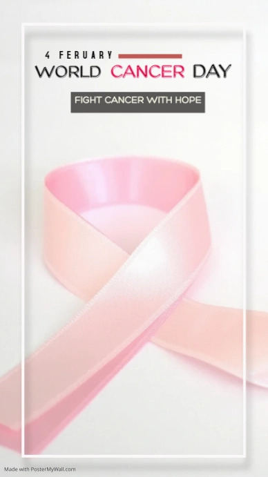 CANCER DAY Template | PosterMyWall