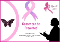 Breast Cancer A4 Template | PosterMyWall